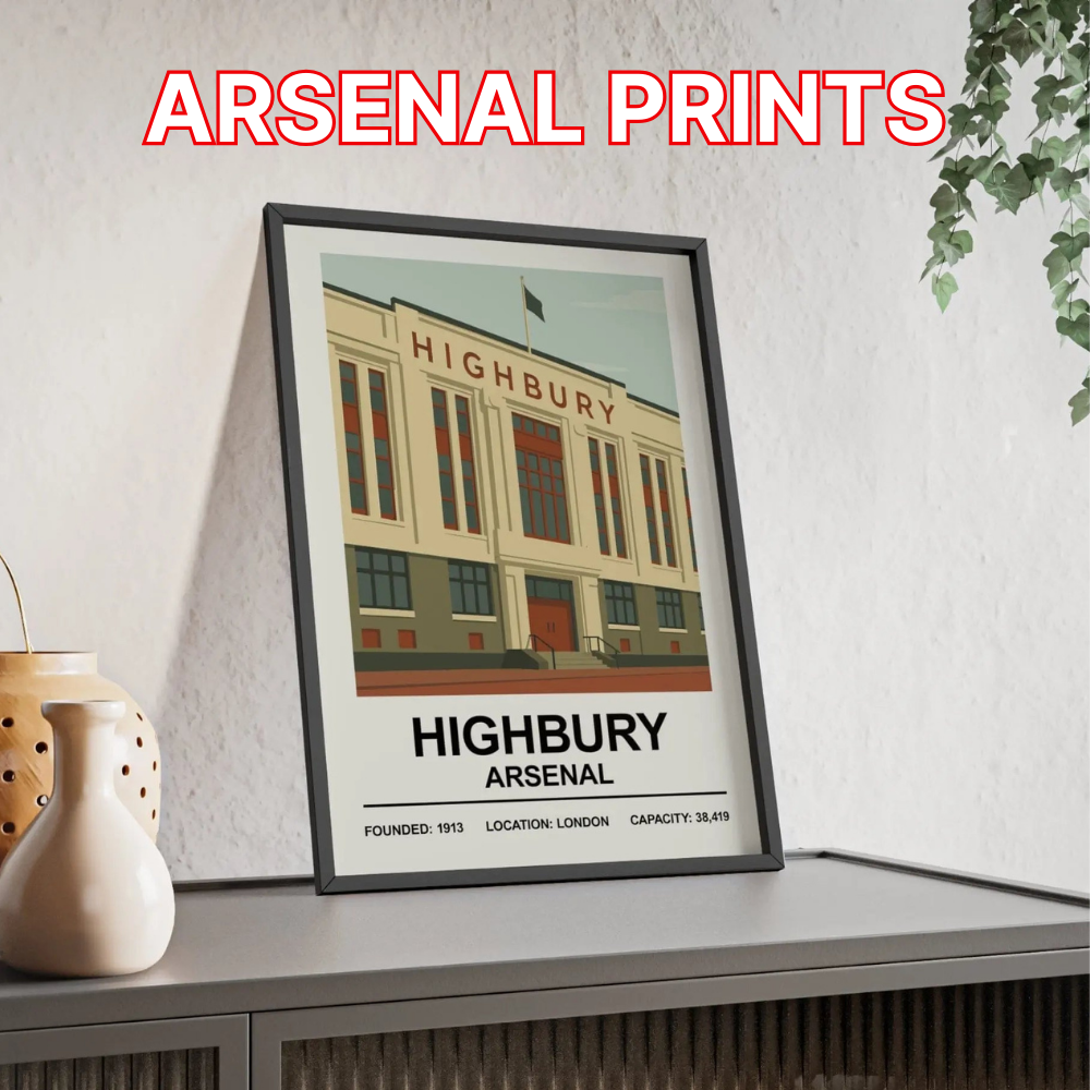 Arsenal Prints & Football Wall Art | Gunners Posters & Designs – Casual ...