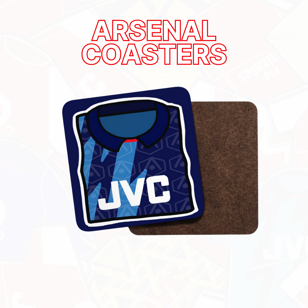 Arsenal Coasters & Football Drinks Mats | Gunners Fan Gifts – Casual ...