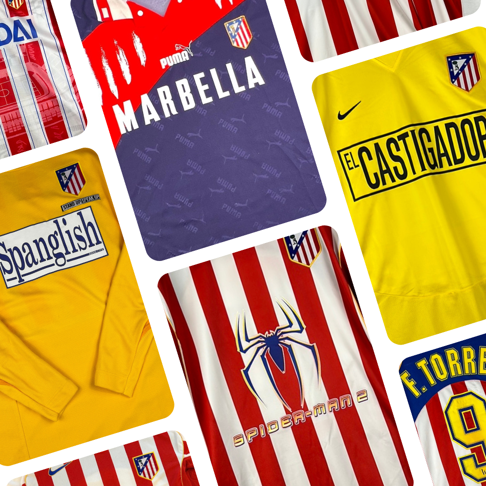Vintage Atlético Madrid Shirts & Retro Atleti Kits | Classic Jerseys ...