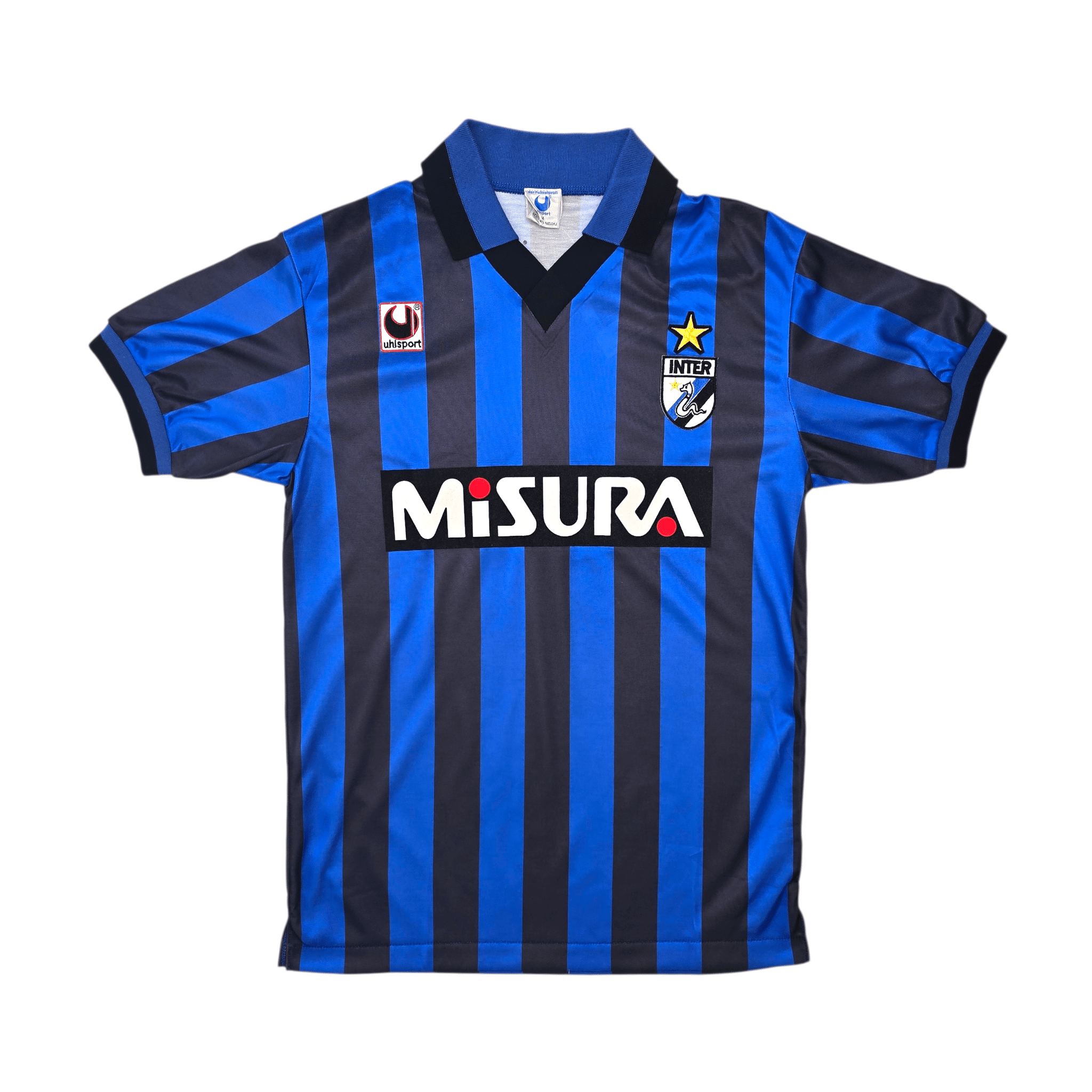 1988/89 Inter Milan Home Football Shirt (M) Uhlsport – Casual Football ...