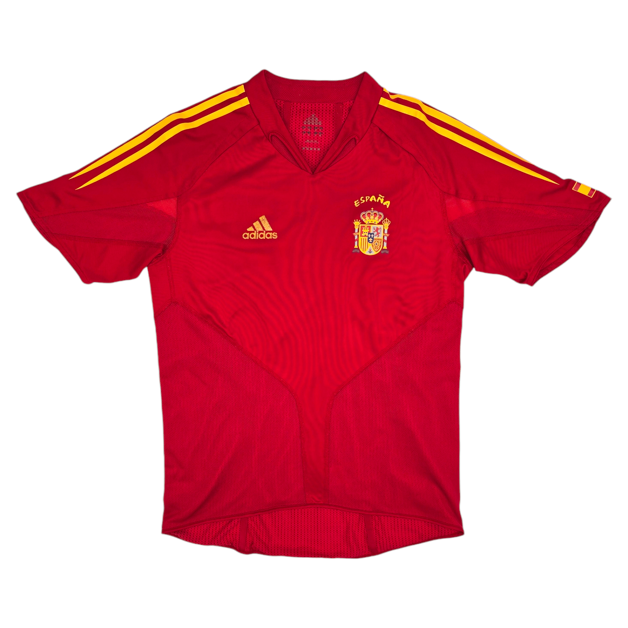2004/06 Spain Home Football Shirt (M) Adidas (Player Version) – Casual ...