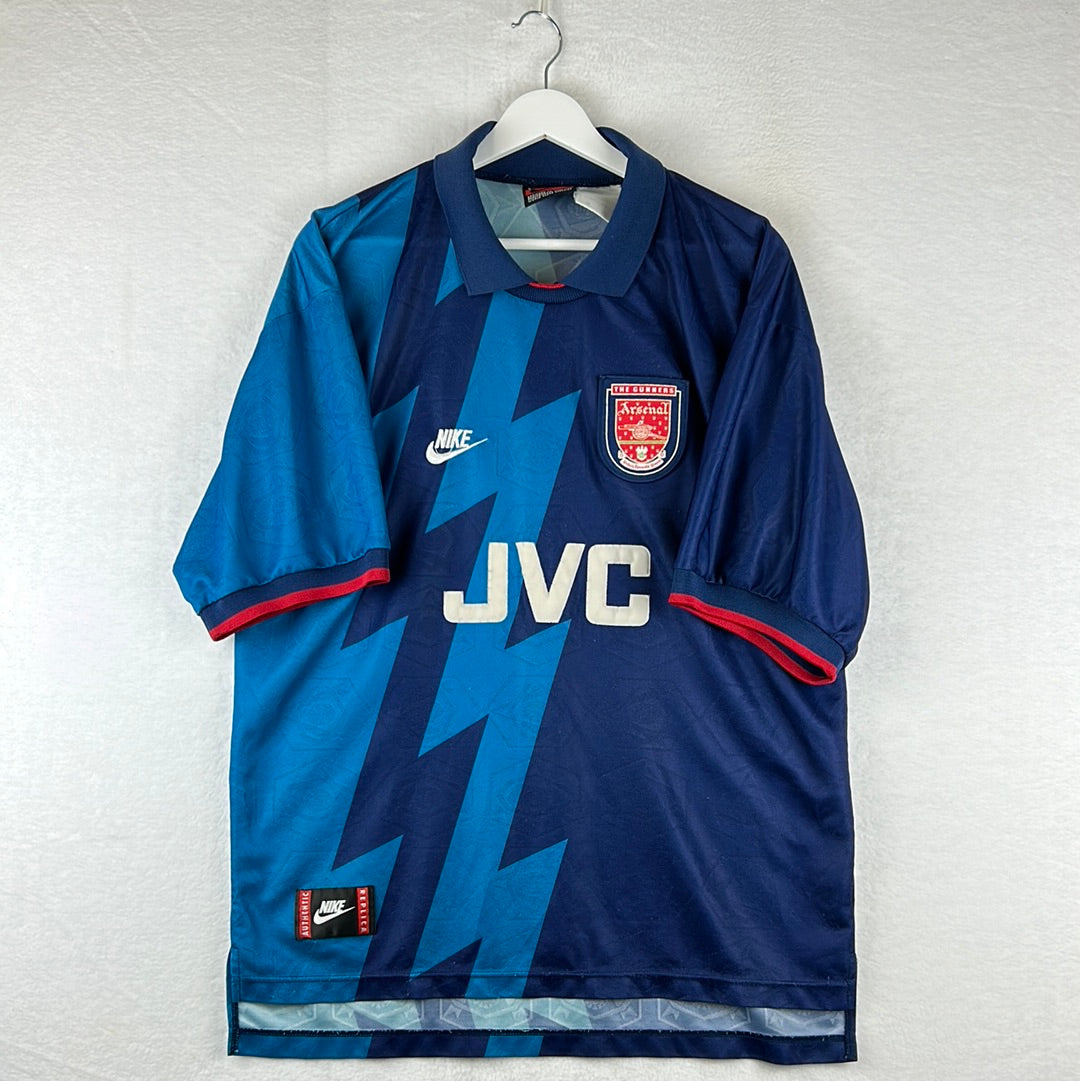Arsenal 1995/1996 Away Shirt - XL - Good Condition – Casual Football Shirts