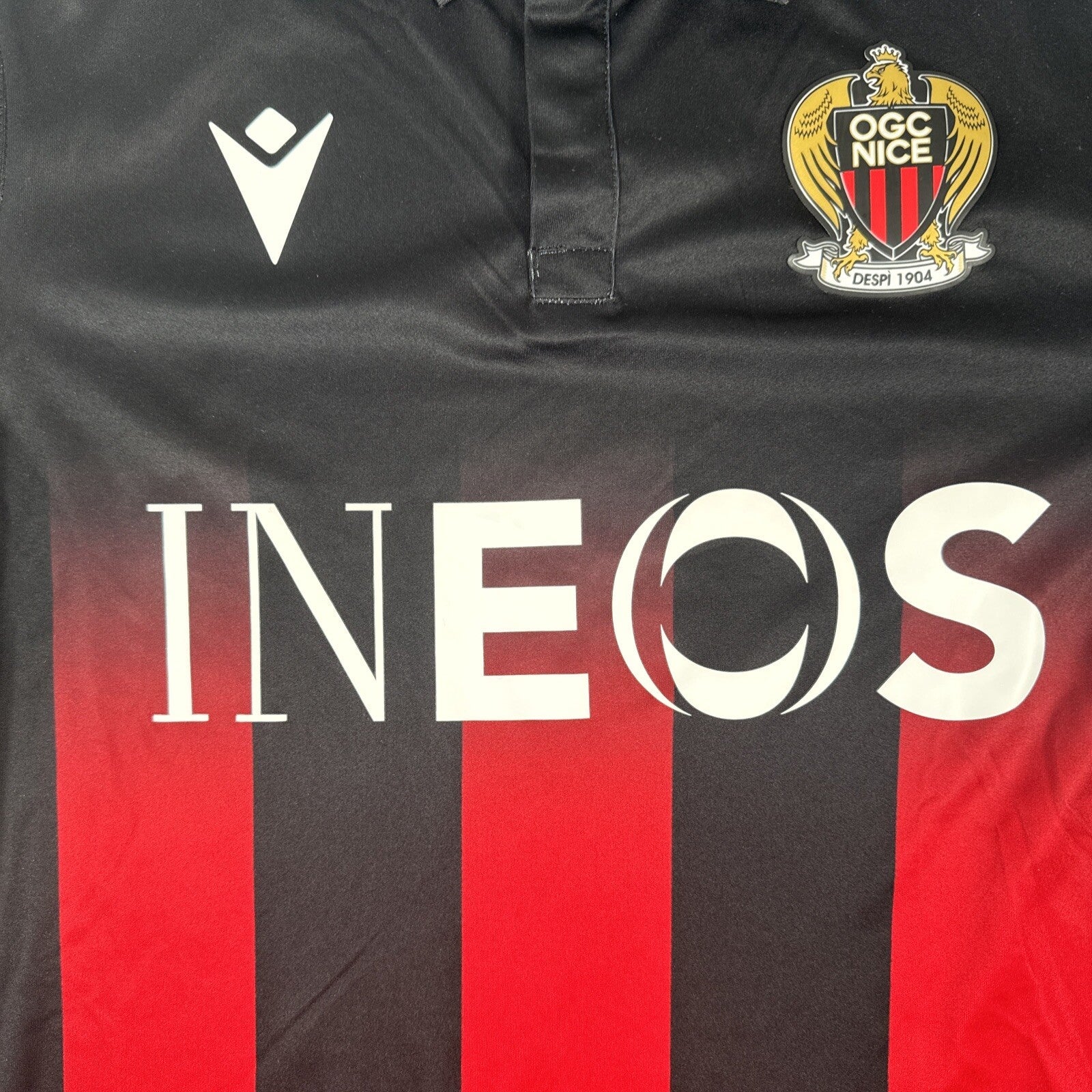 OGC Nice 2020/2021 Home Football Shirt Men’s Medium – Casual Football ...