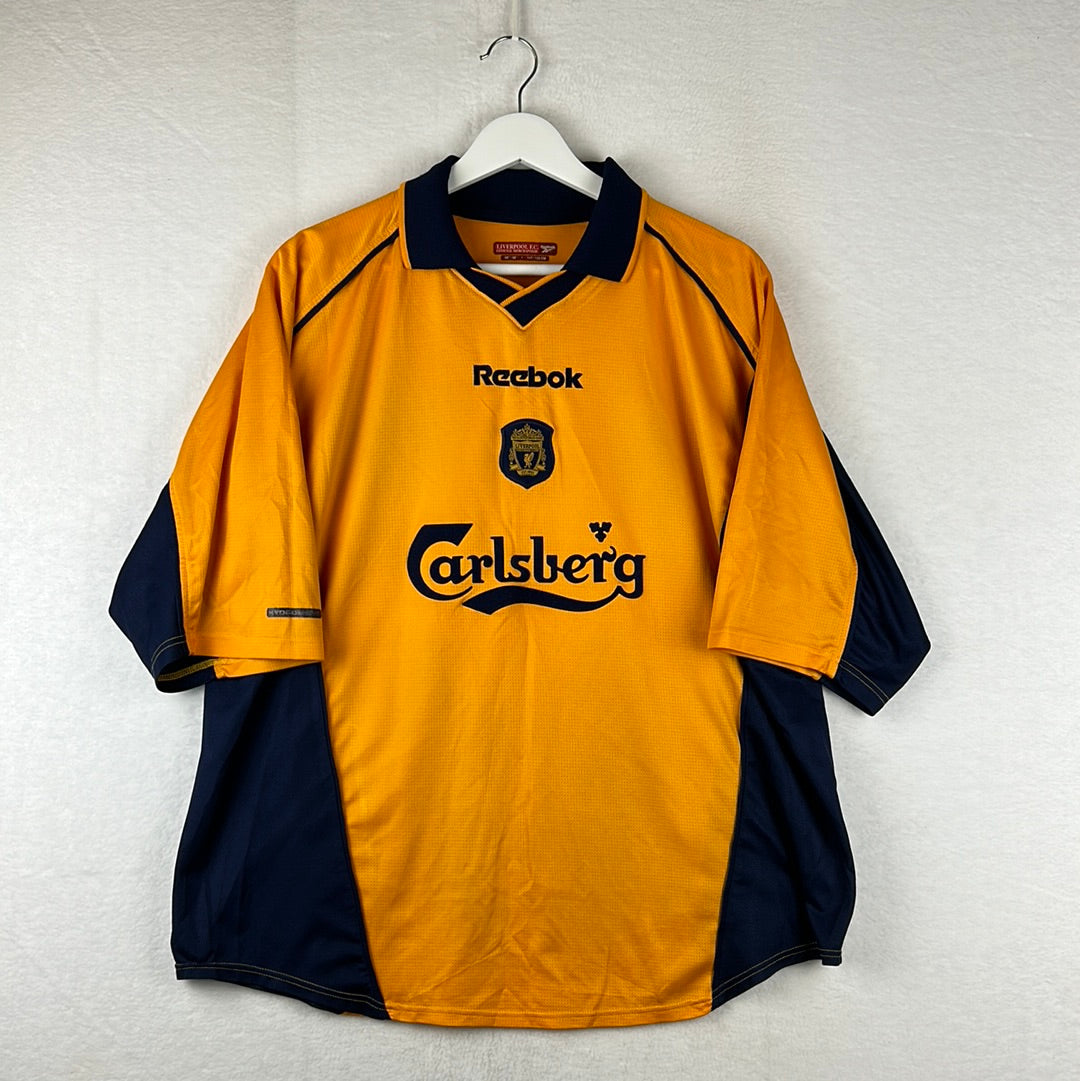 Liverpool 2000/2001 Away Shirt - Authentic Reebok Shirt – Casual ...