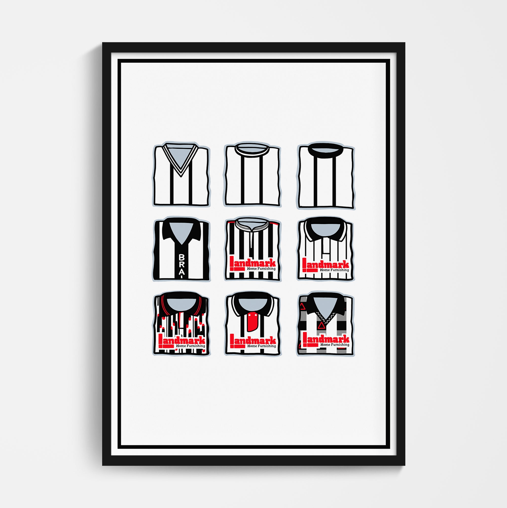 Dunfermline Shirts Print – Casual Football Shirts