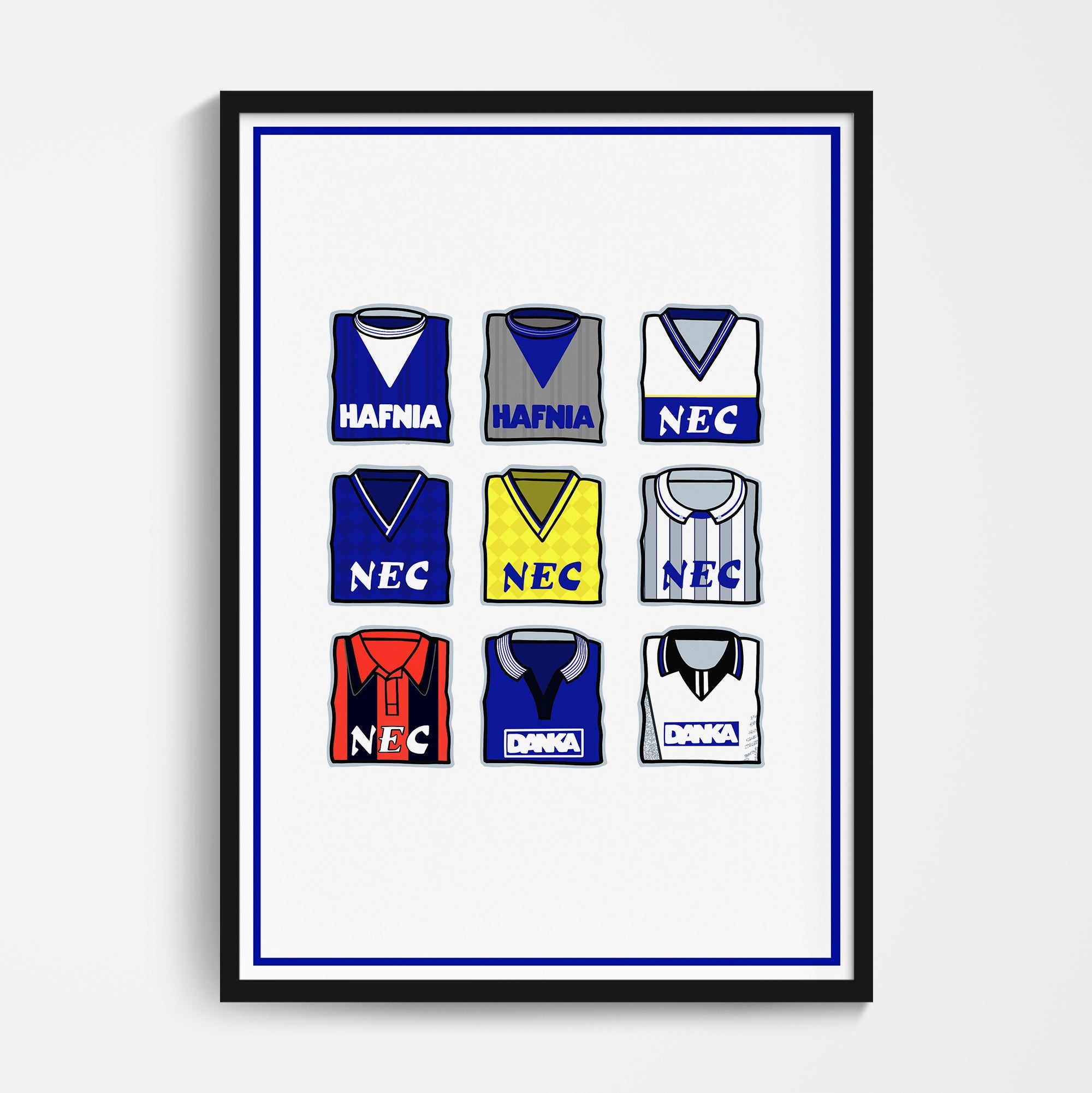 Everton Shirts Print – Casual Football Shirts