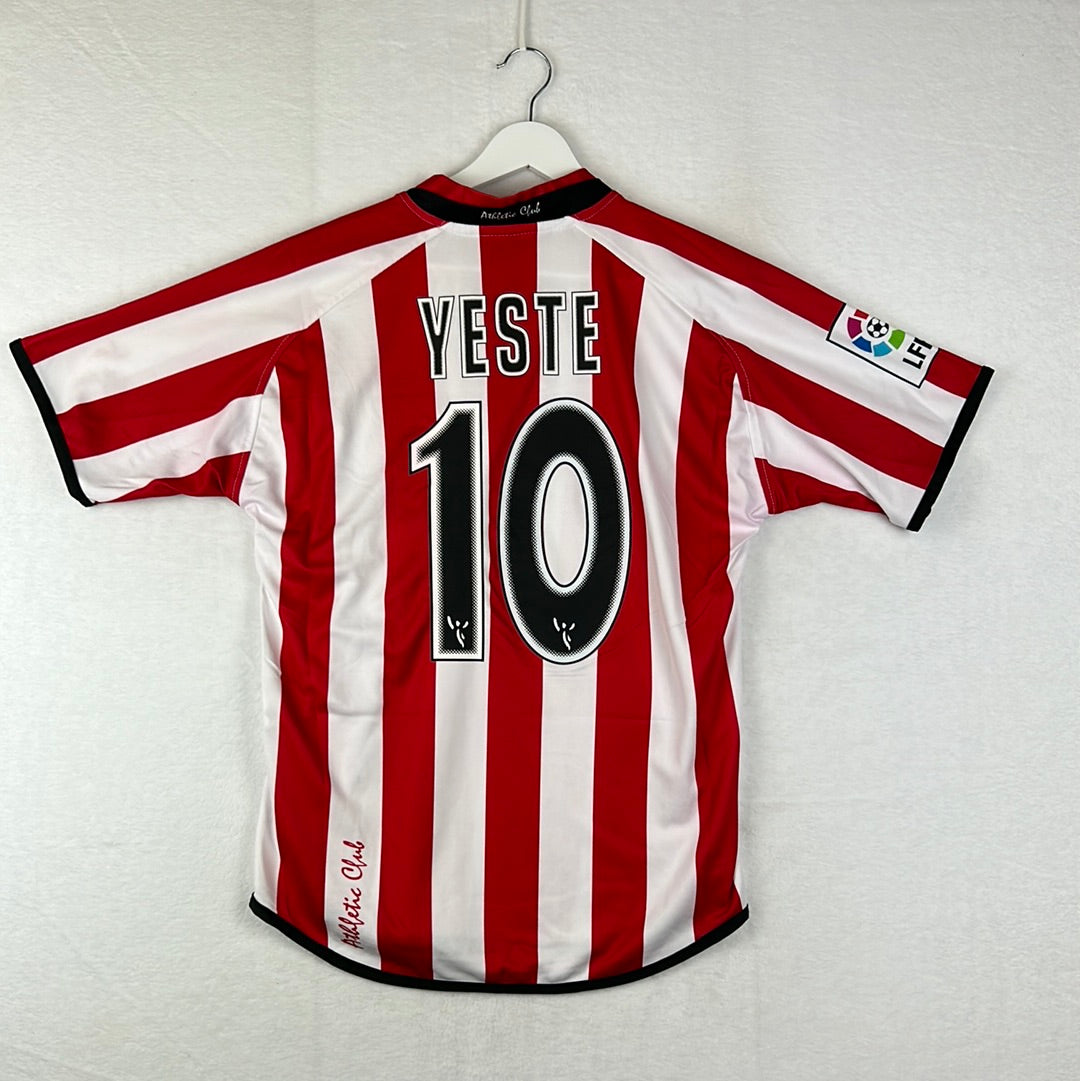 Athletic Bilbao 2006/2007 Player Issue Home Shirt - Yeste 10 – Casual ...