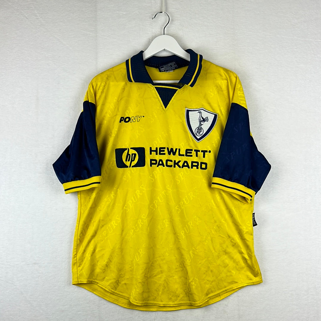 Tottenham Hotspur 1995-1996-1996 Away Shirt - Large – Casual Football ...