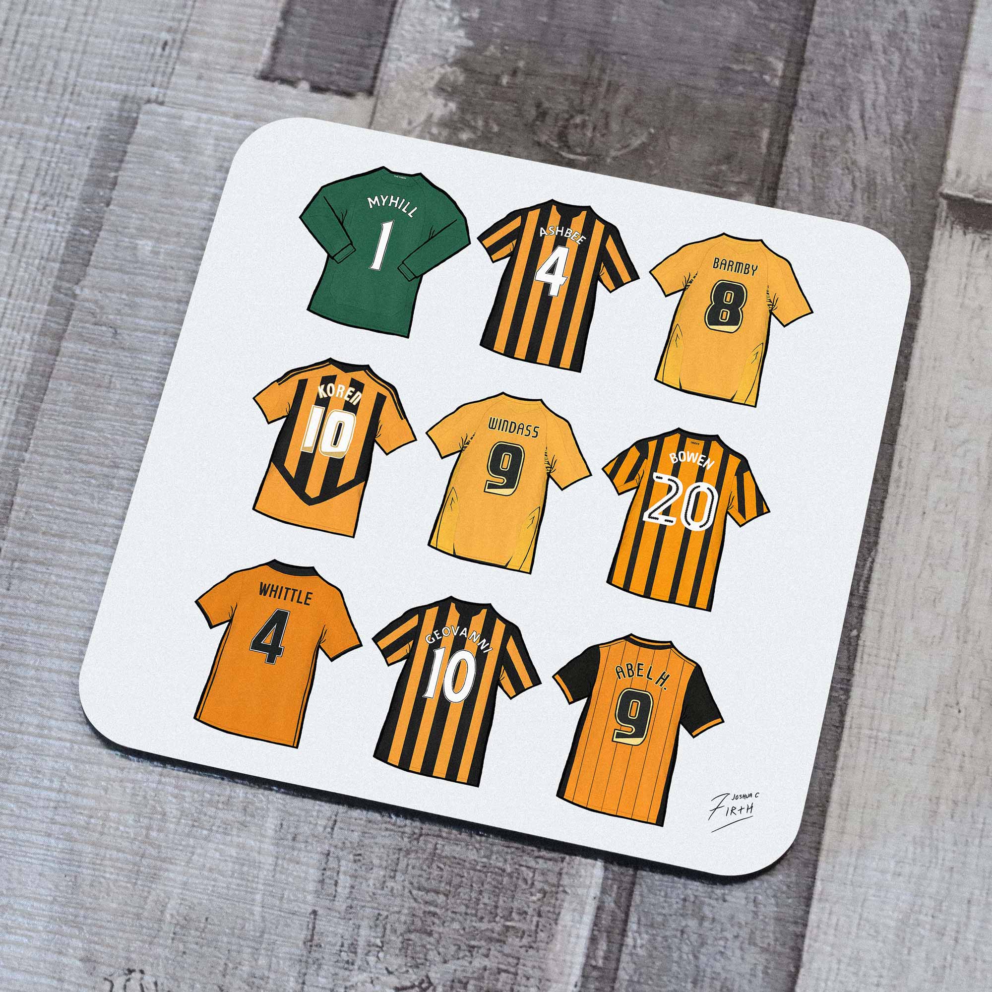 Hull Legends Football Coaster – Casual Football Shirts