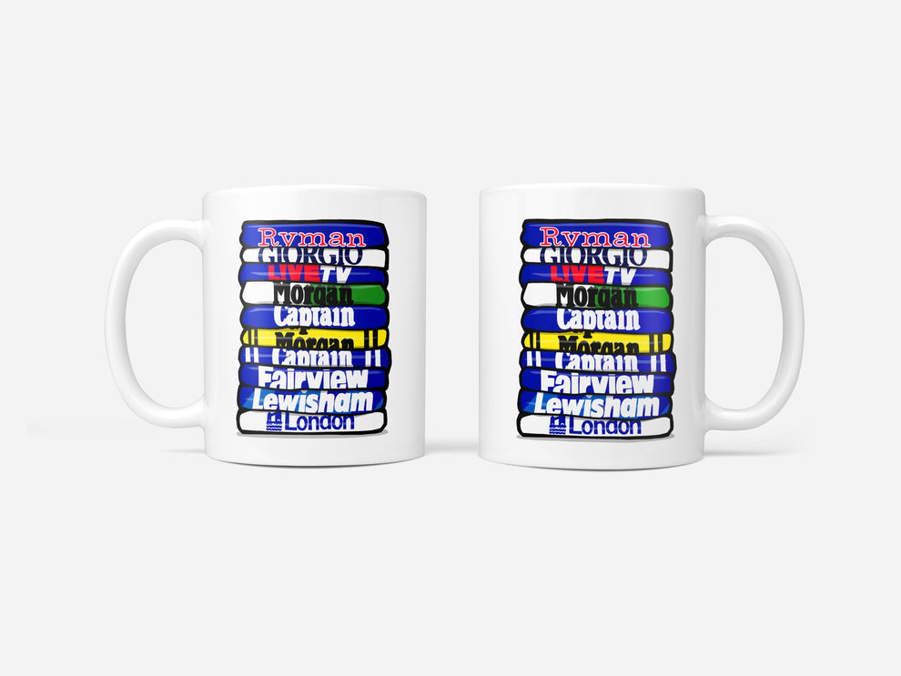 Millwall Shirt Stack Mug – Casual Football Shirts