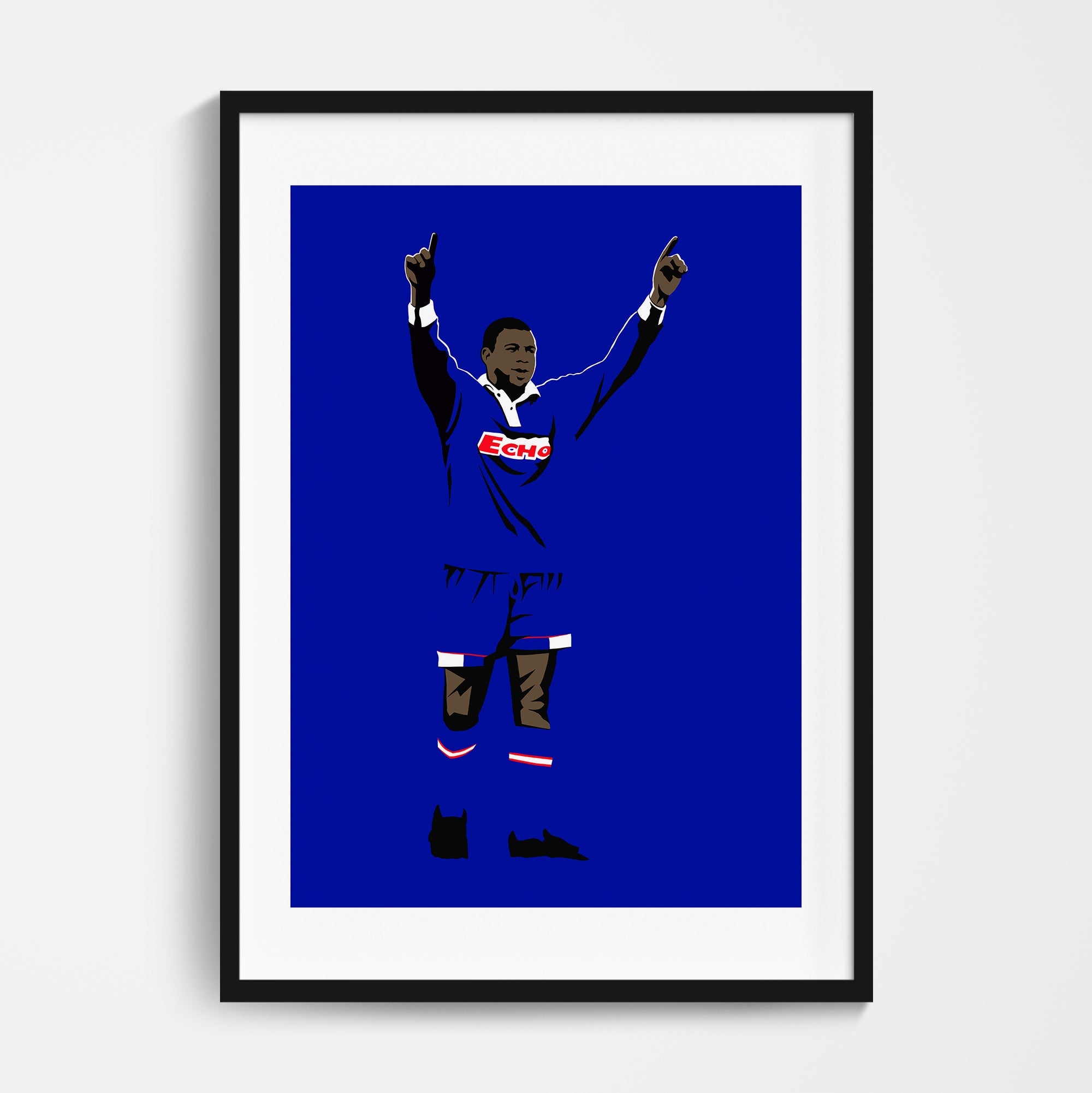 Nathan Blake Print – Casual Football Shirts