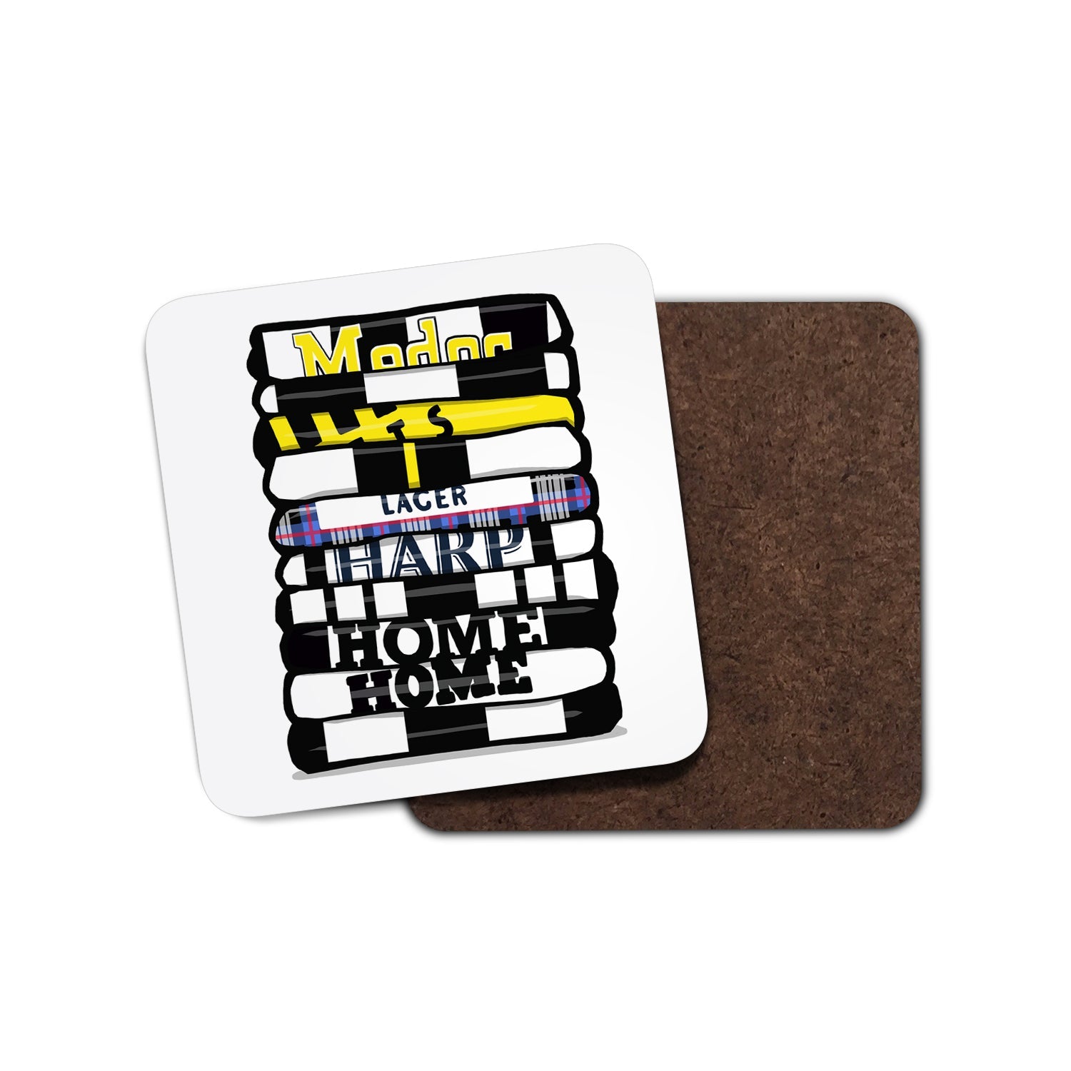 Notts County Shirt Stack Coaster – Casual Football Shirts