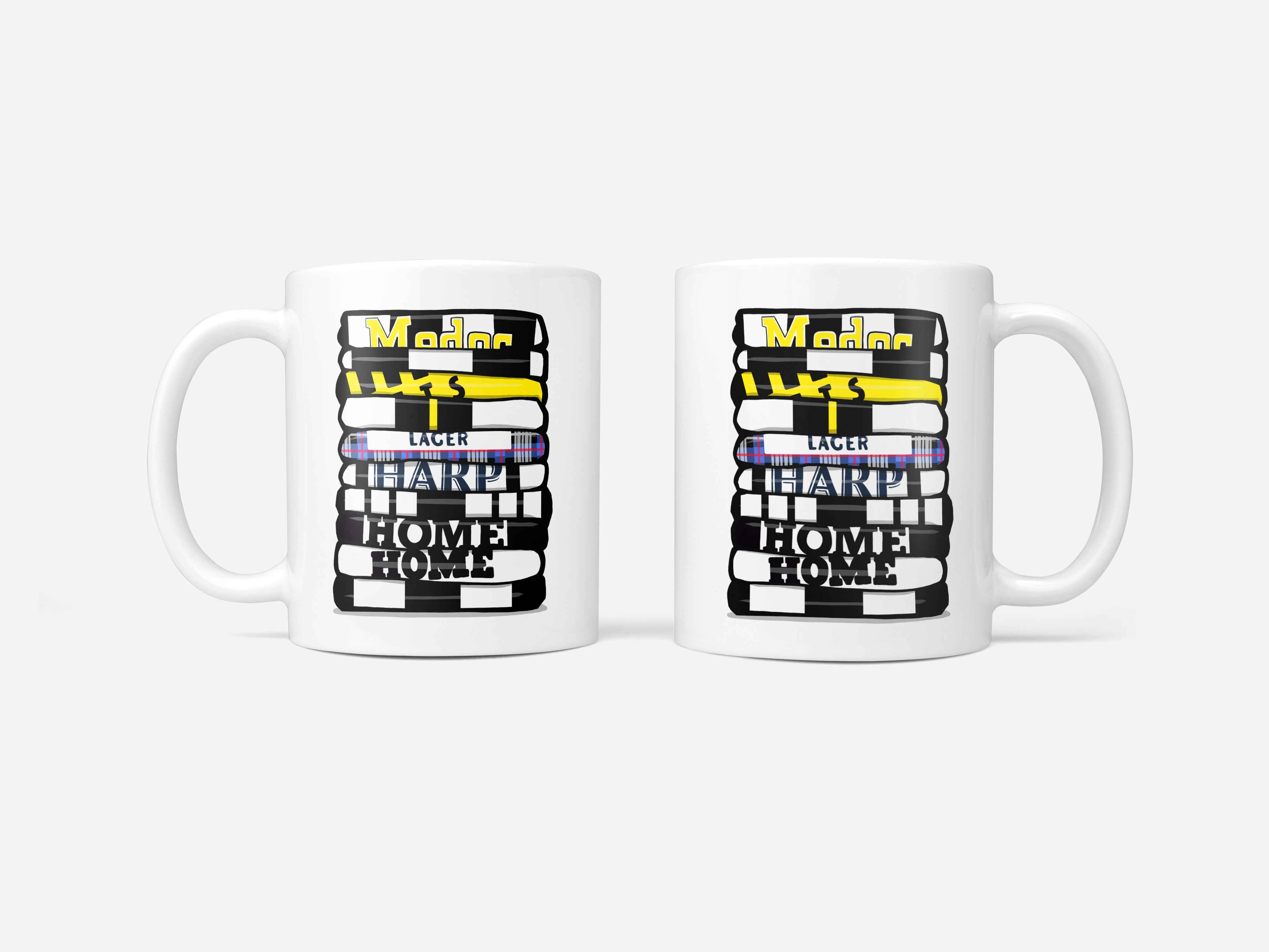 Notts County Shirt Stack Mug – Casual Football Shirts