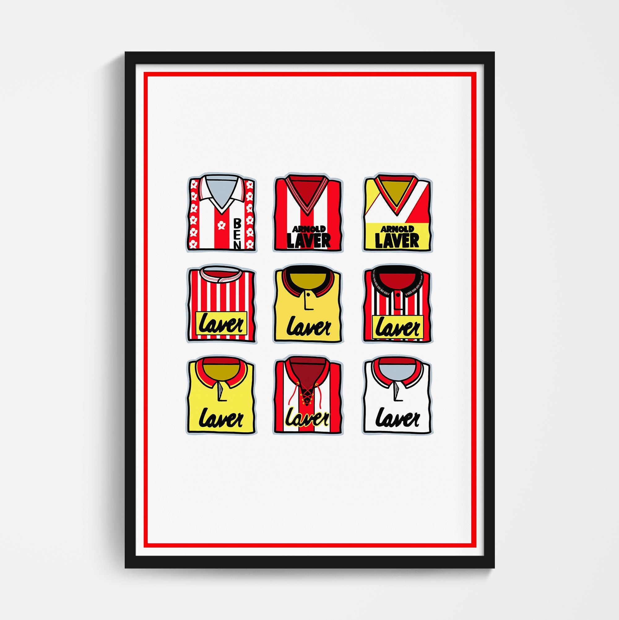 Sheffield Utd Shirts Print – Casual Football Shirts