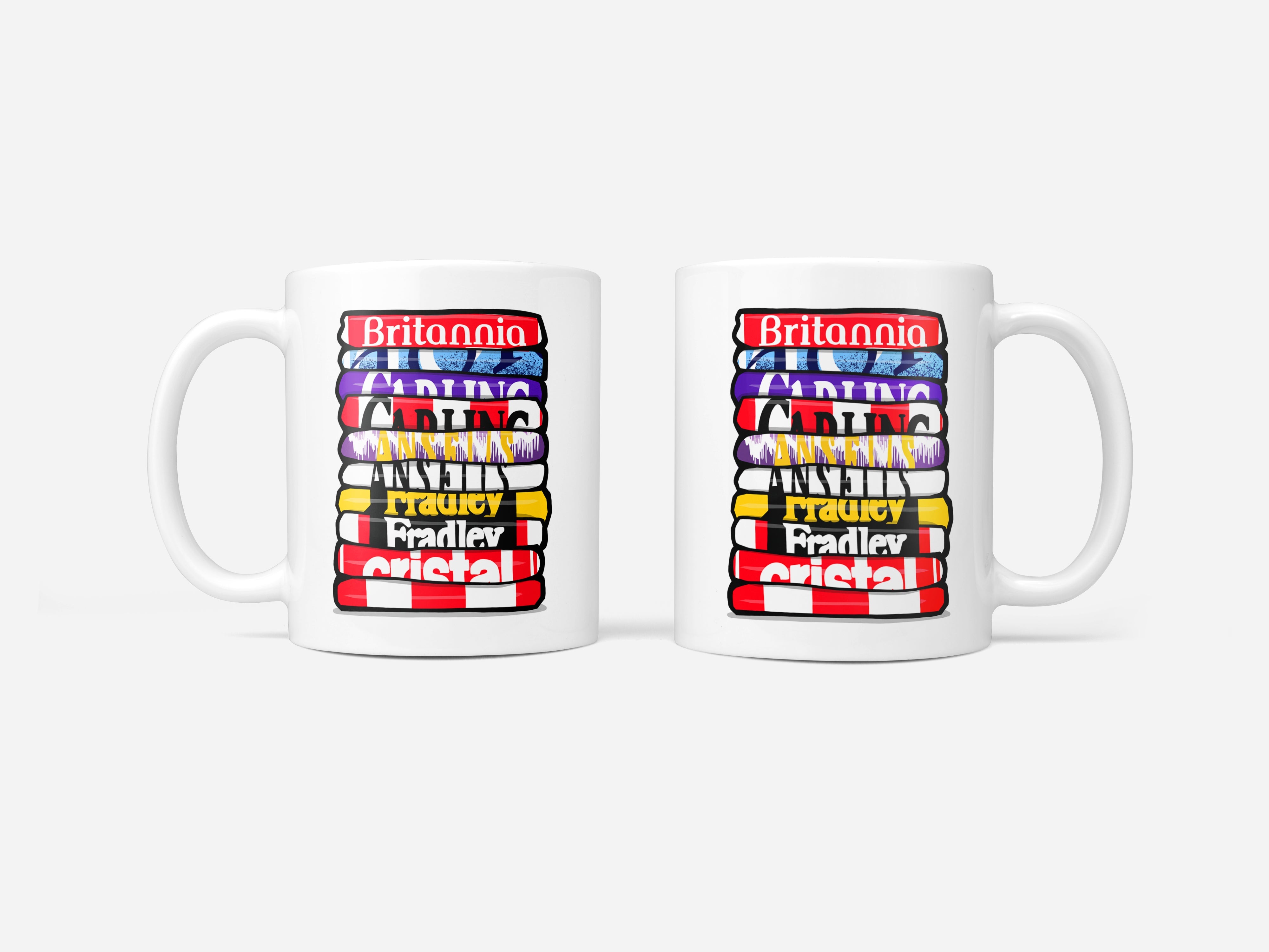 Stoke Shirt Stack Mug – Casual Football Shirts