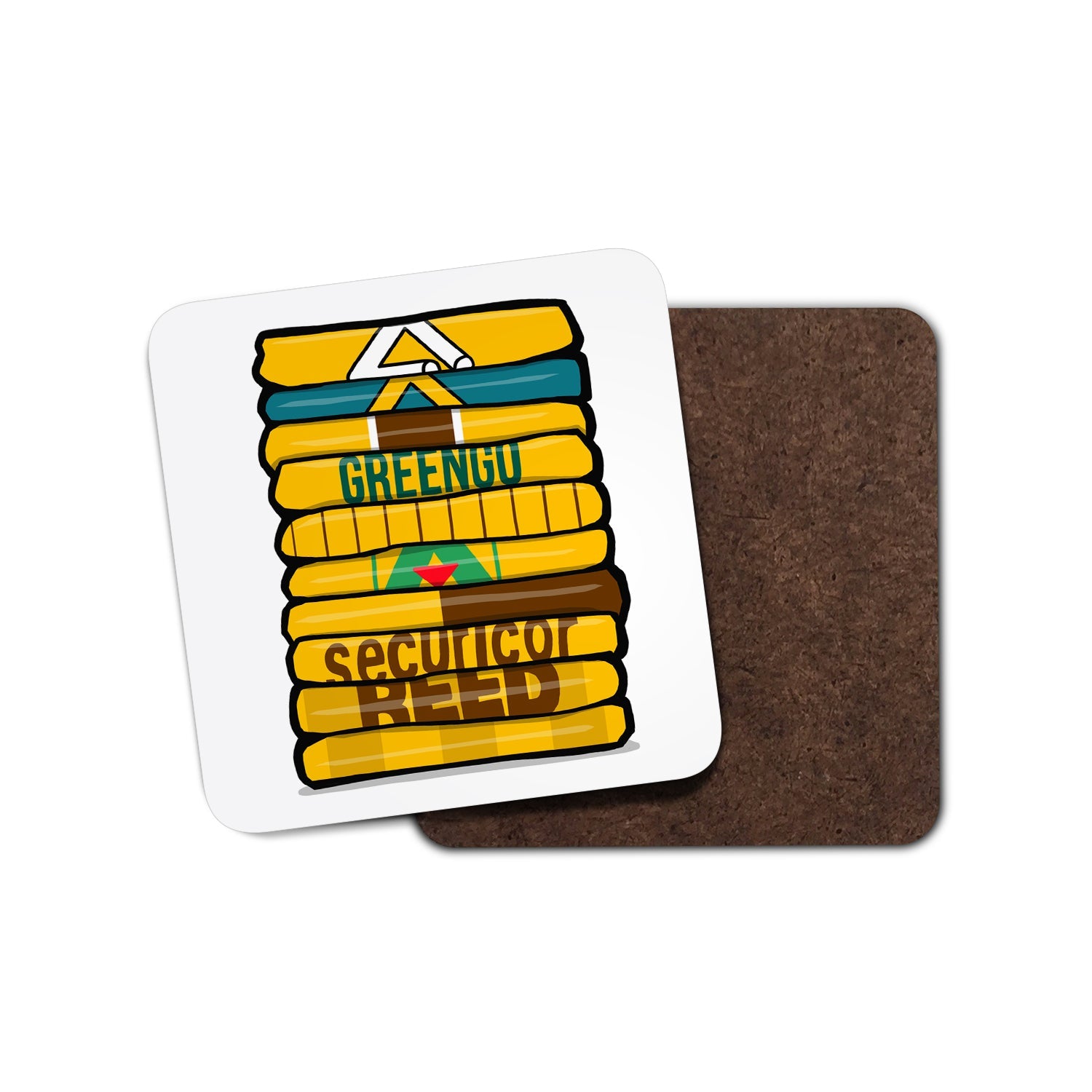Sutton Shirt Stack Coaster – Casual Football Shirts