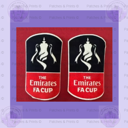 2016-2020 The FA CUP patch player size Iron On Heat Press UK STOCK for ...