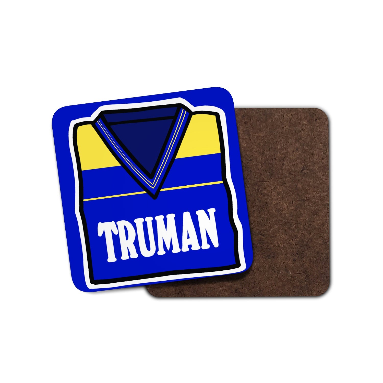 Wimbledon 1987 Home Shirt Coaster – Casual Football Shirts