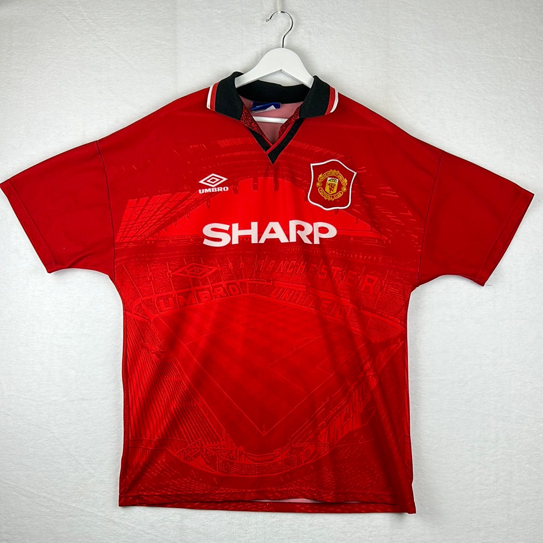 Manchester United 1994-1995-1996 Home Shirt - XXL - Excellent Conditio ...