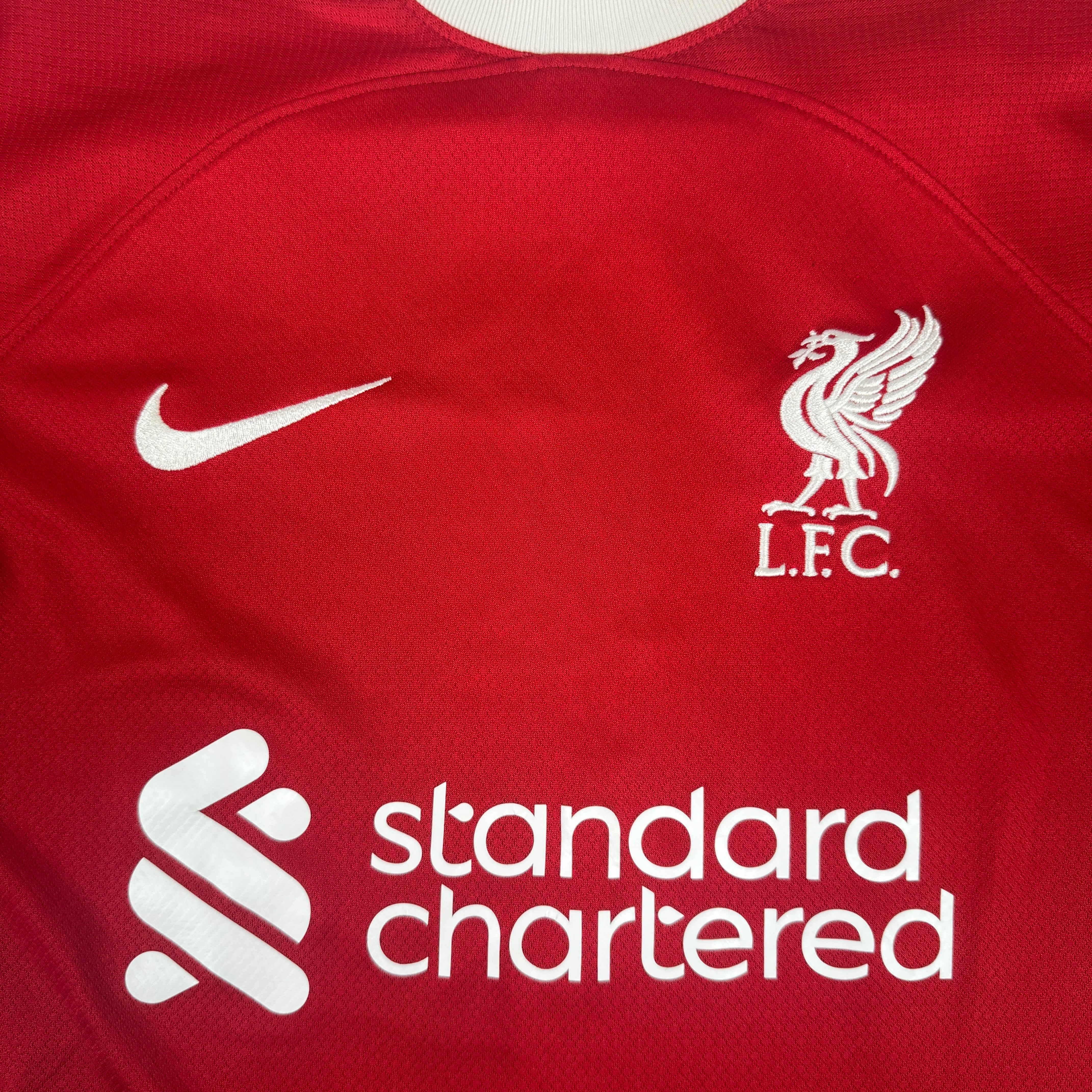 Liverpool 2023/2024 Home Football Shirt Small – Casual Football Shirts