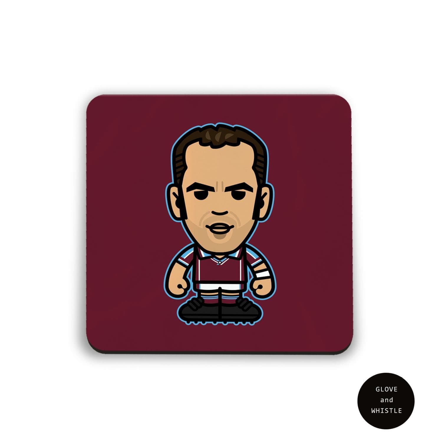 Paulo DiCanio West Ham Football Coaster – Casual Football Shirts