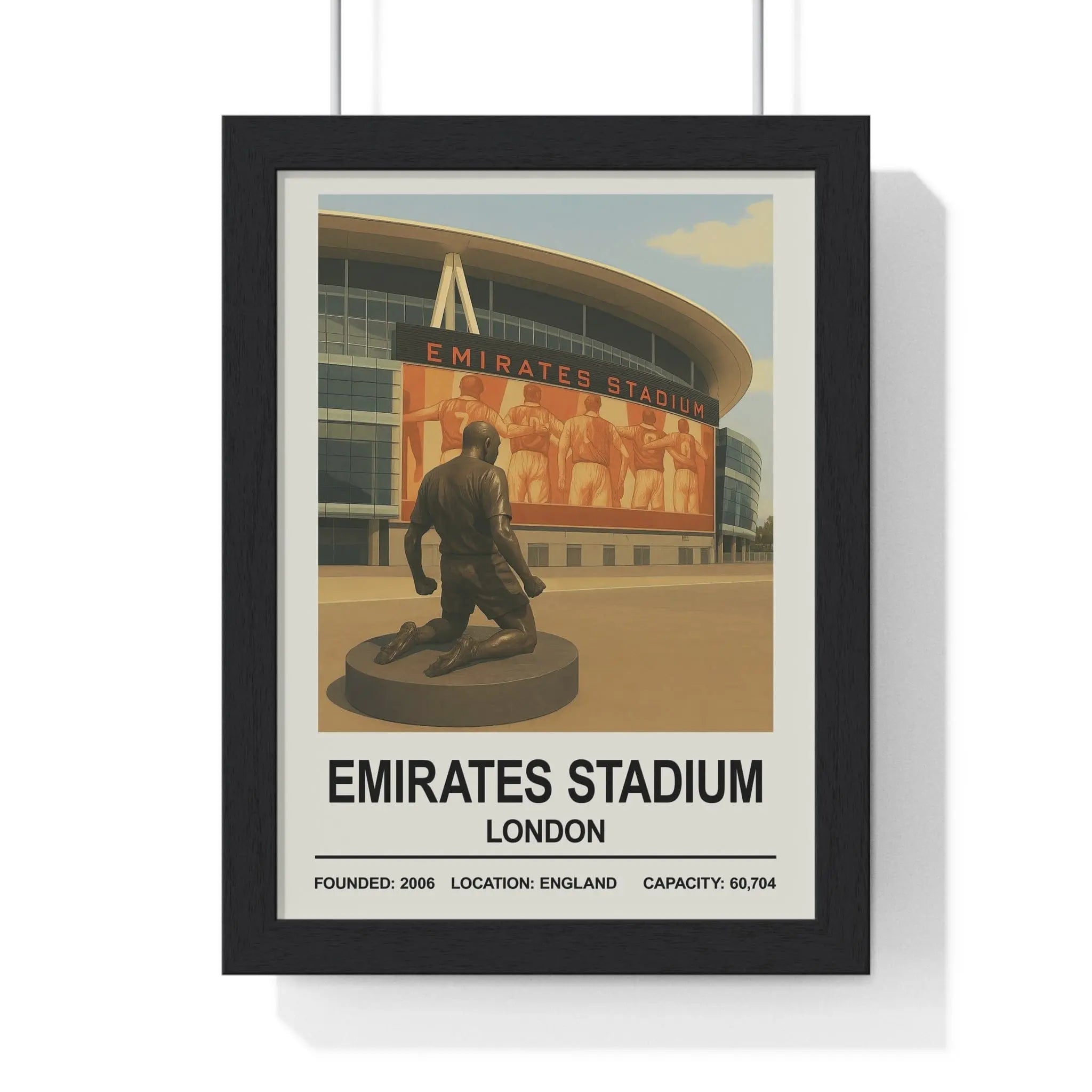 Arsenal Emirates Stadium Print – Casual Football Shirts