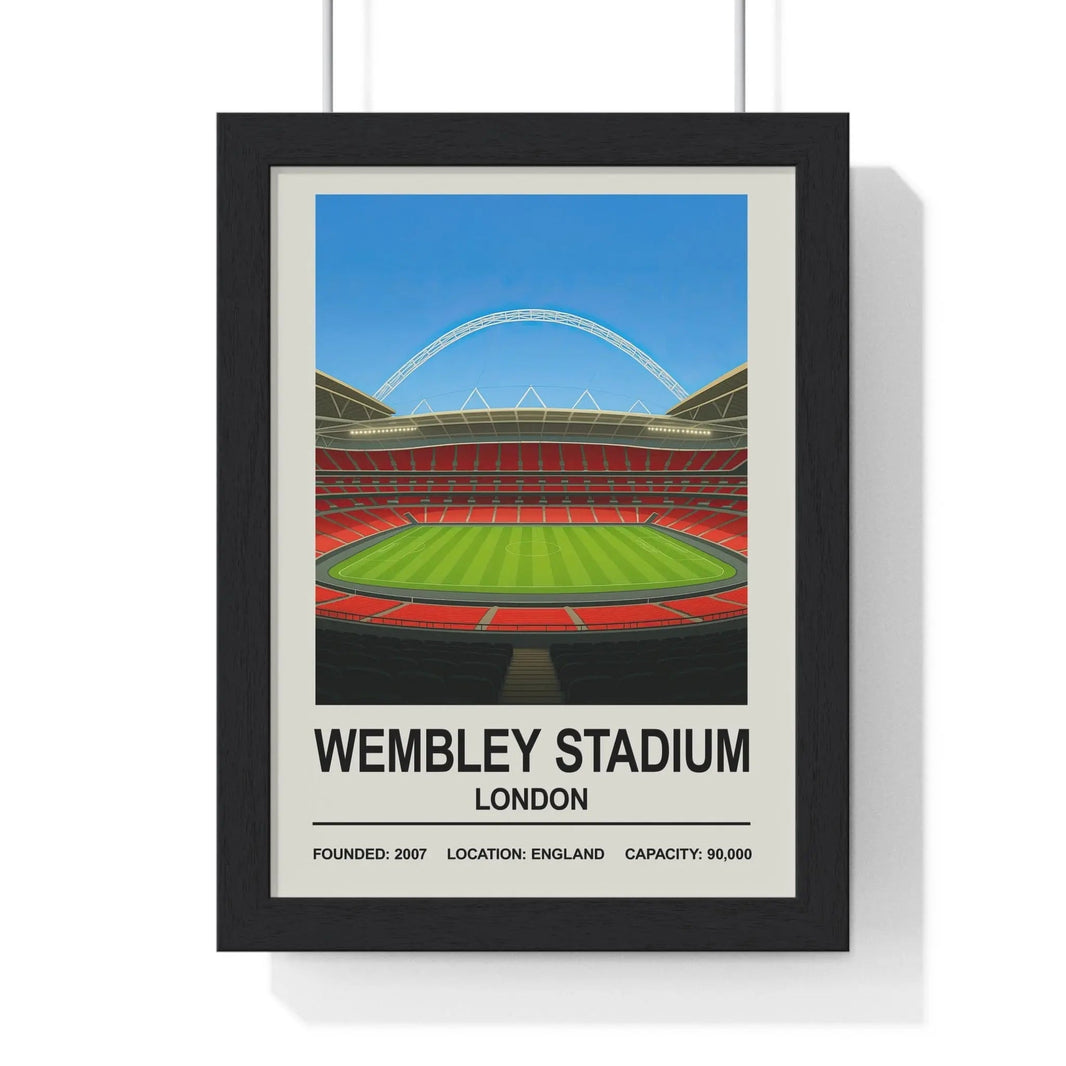 Wembley Stadium Stand Print – Casual Football Shirts