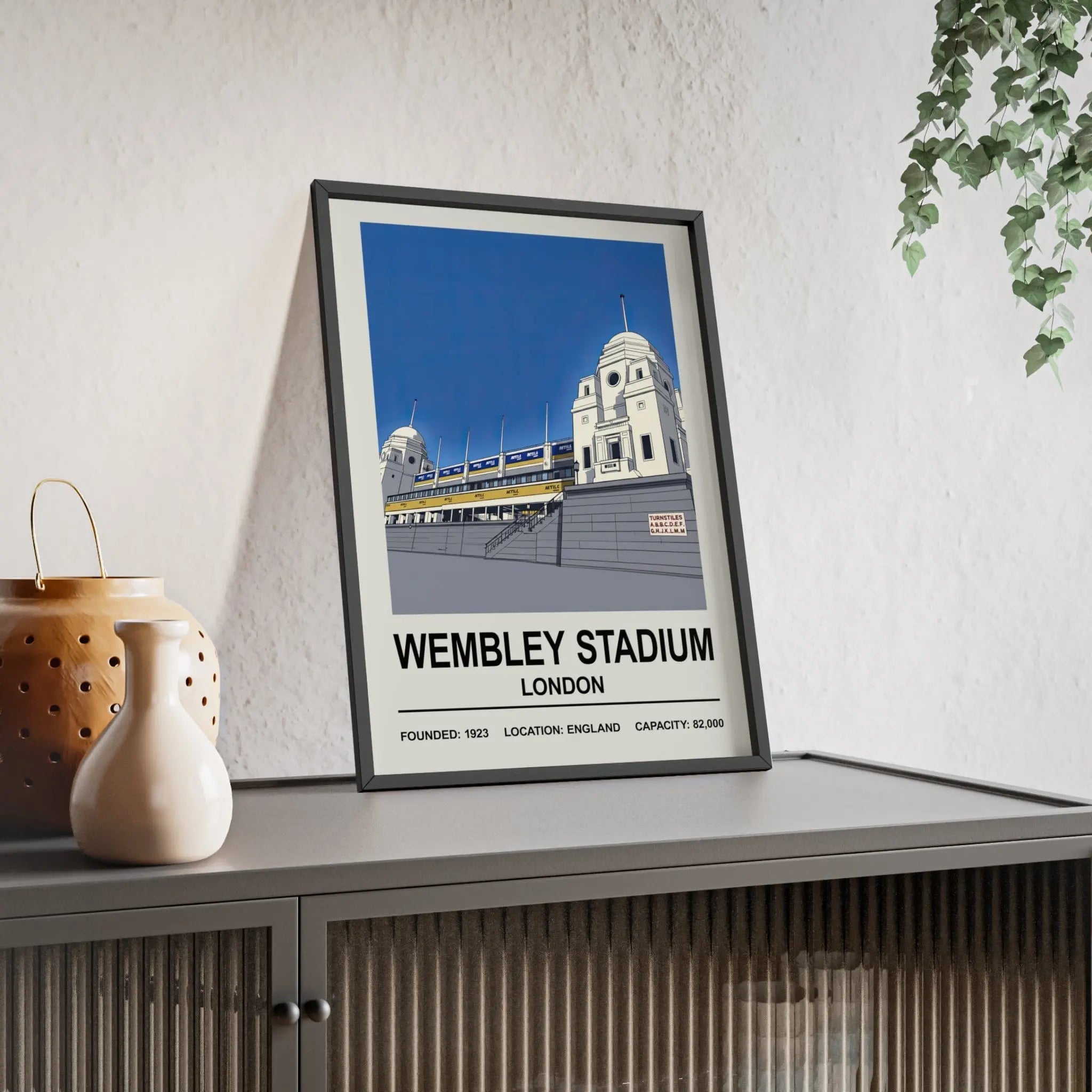 Wembley Stadium Print Twin Towers Print – Casual Football Shirts