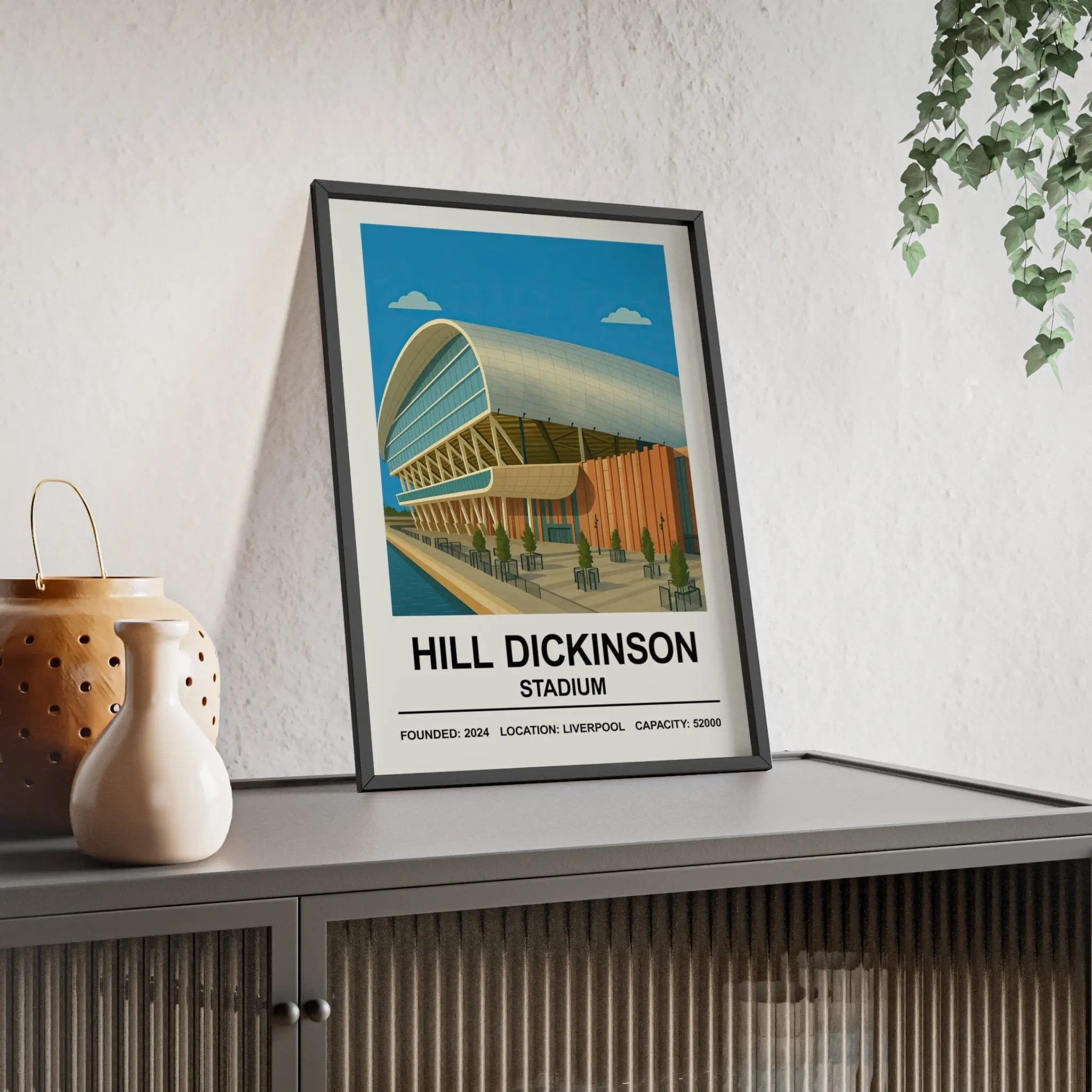 Everton Hill Dickinson Stadium Print – Casual Football Shirts