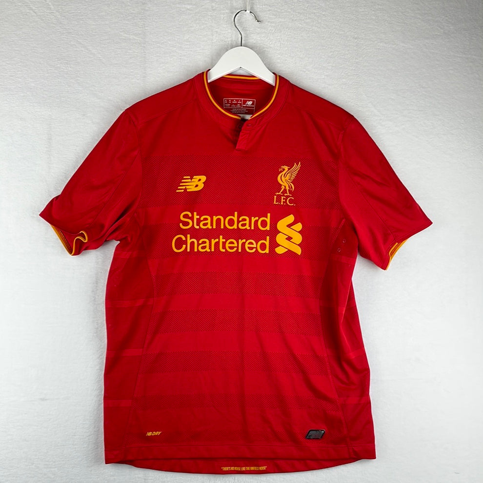 Liverpool 2016/2017 Home Shirt - Official New Balance Shirt – Casual ...
