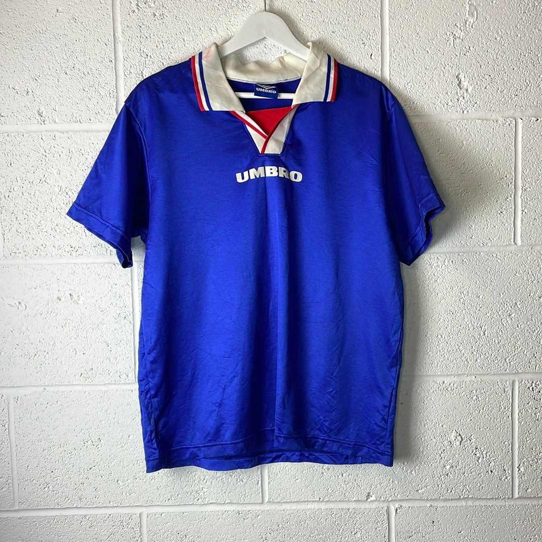 Vintage 1990s Umbro Football Shirt Template – Casual Football Shirts